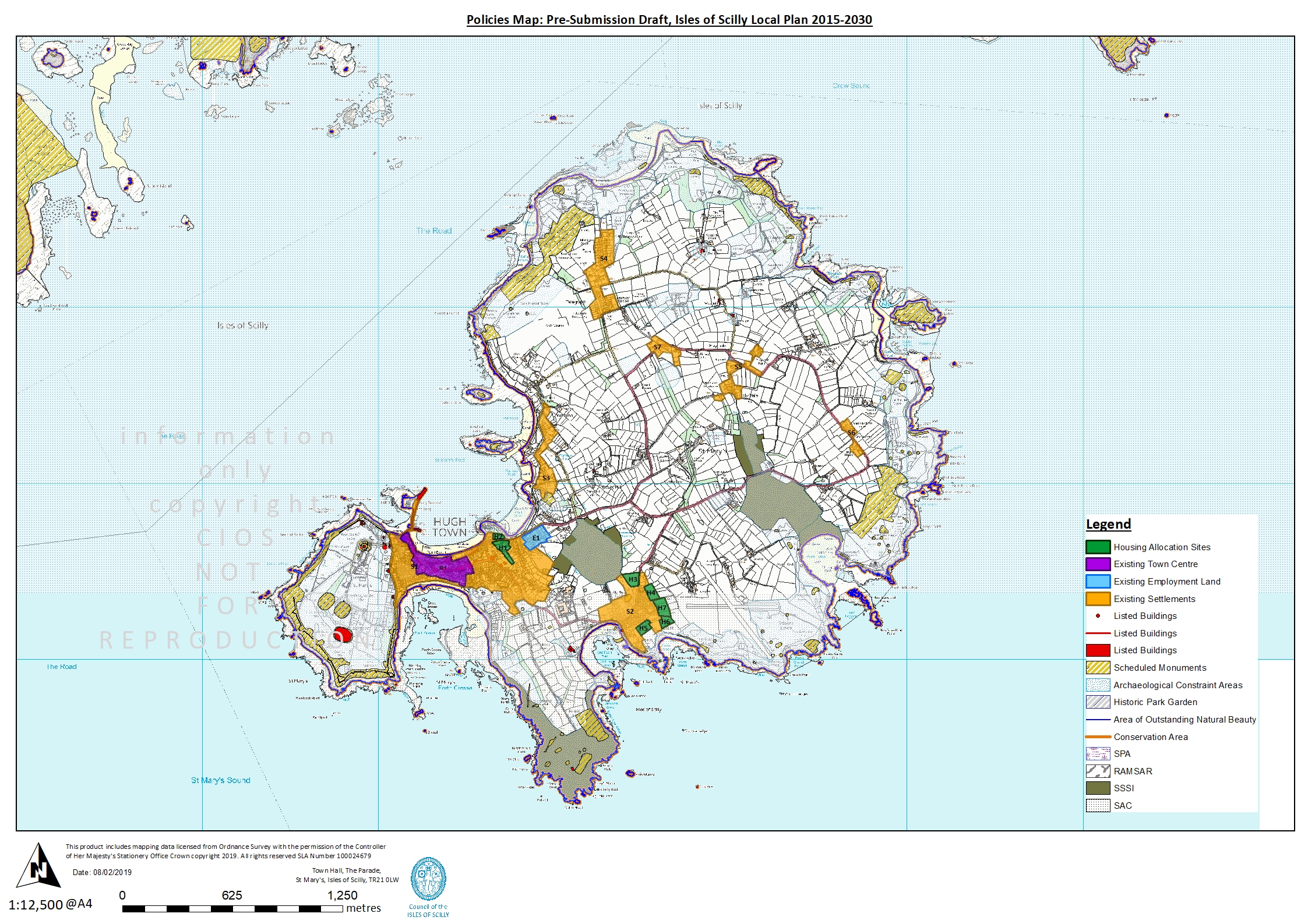 CLOSED Public Consultation Pre-Submission Draft Isles of Scilly Local ...